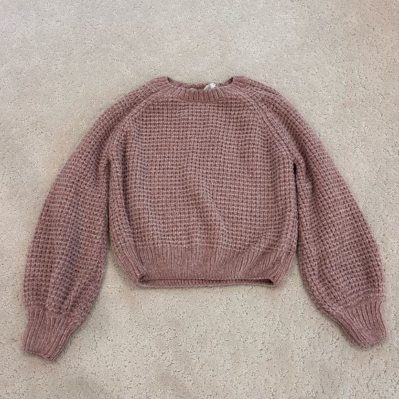 Altar'd State | Sweaters | Altard Stare Cozy Knit Sweater In Brown ...